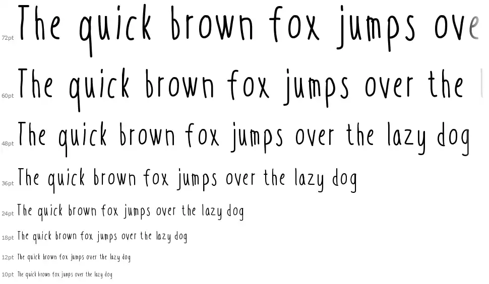Thin Tall font by Idil Keysan | FontRiver