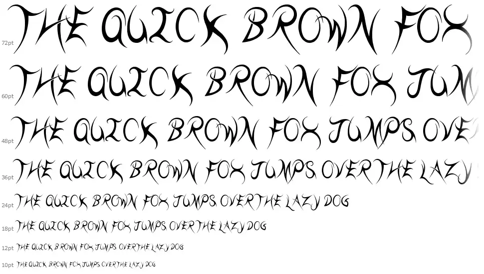 Threadz Needle font by Jonathan S. Harris | FontRiver