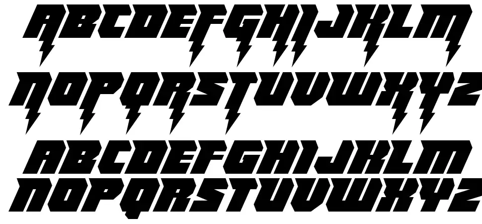 Thunder Titan font by Iconian Fonts | FontRiver