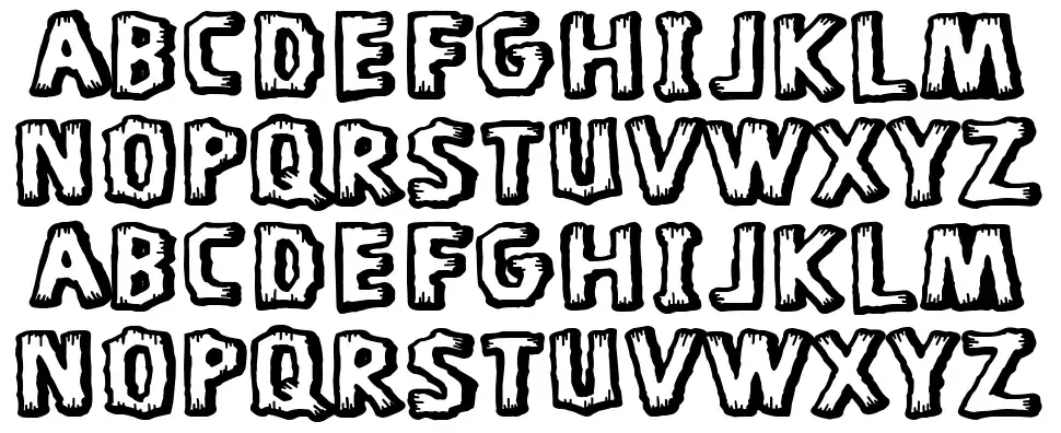 Tiki Tiki Club font by Woodcutter | FontRiver