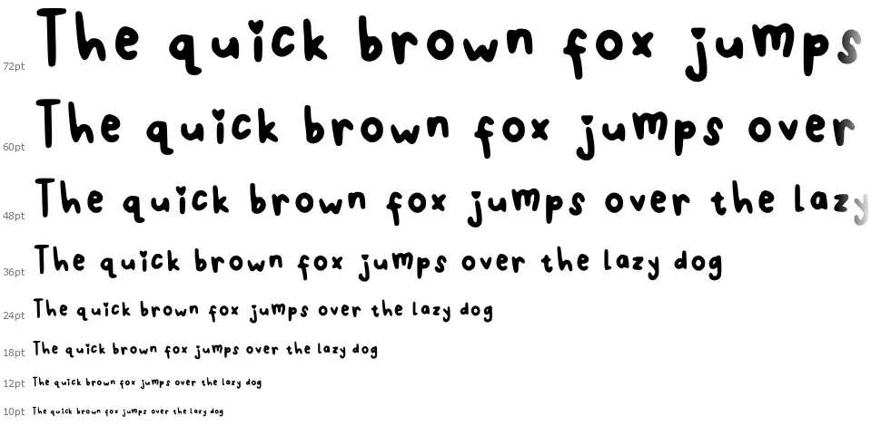 Tiny Sso font by Malika Sofiafitri Chairunnisa | FontRiver