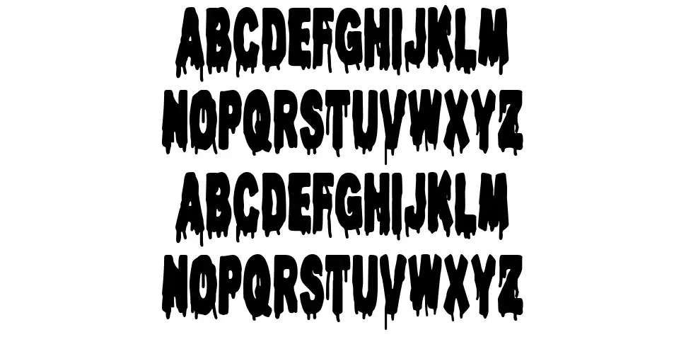 Toxic Cemetery font by Woodcutter | FontRiver