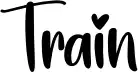 Train font by scratchones | FontRiver