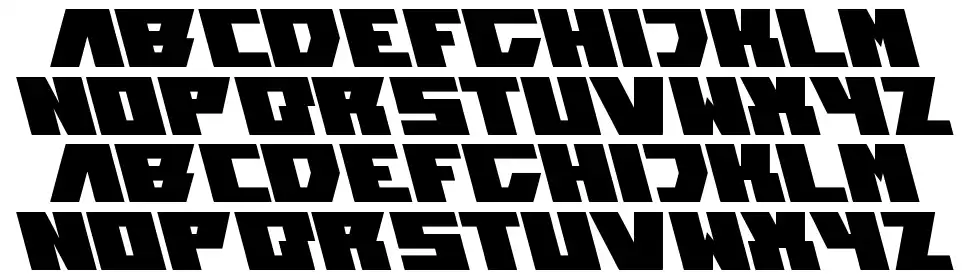 Transformation font by weknow | FontRiver