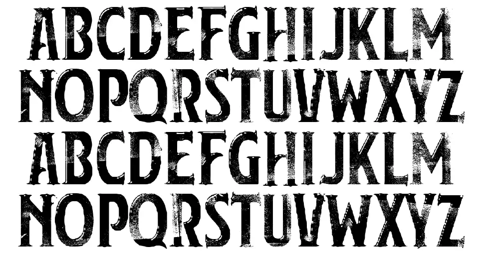 Trapeze Artist font by Woodcutter | FontRiver