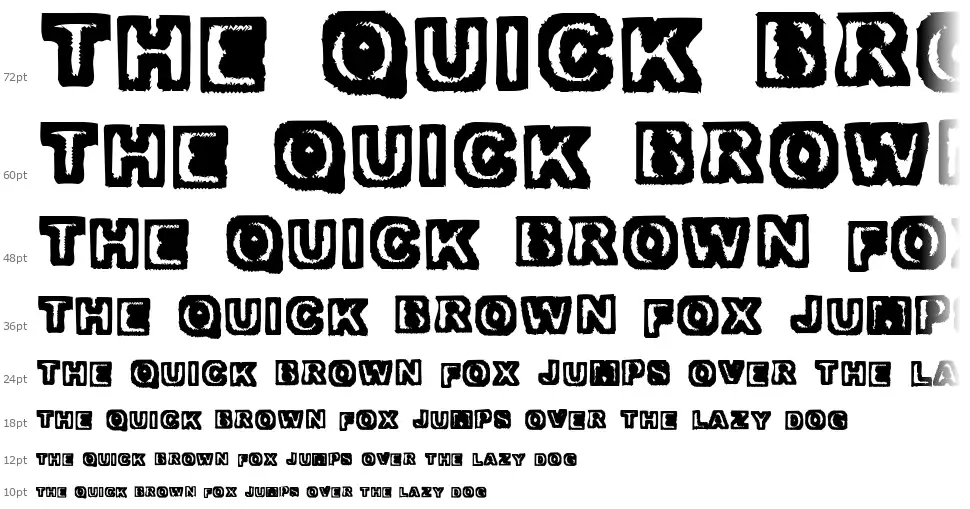 Trapped font by Steve | FontRiver