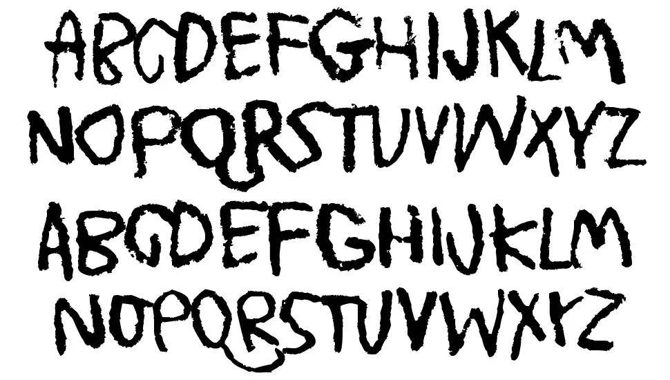 Trash! More trash! font by junkohanhero | FontRiver