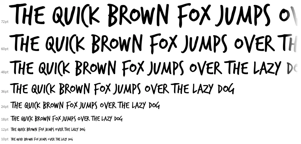 TrashHand font by Luce AvÃ©rous | FontRiver