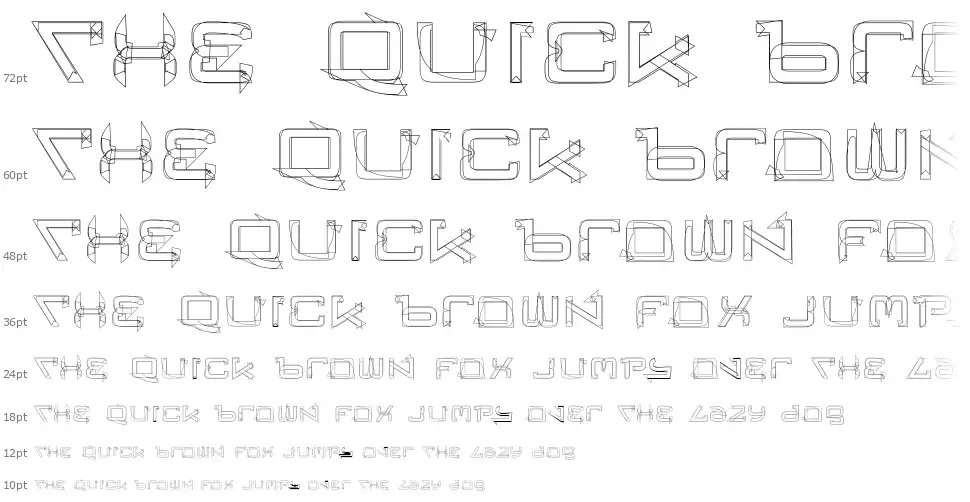 Tresor Eins font by Michael Bulgrin | FontRiver