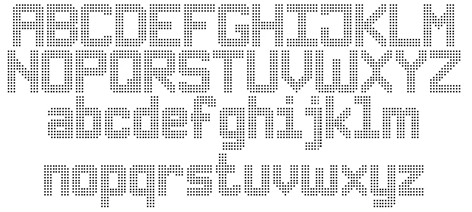 Triple Dot Digital-7 font by Style-7 - FontRiver