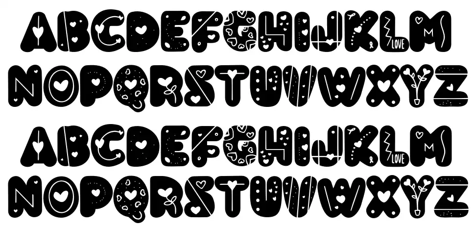 Tropical Love Love font by Tigadestd | FontRiver