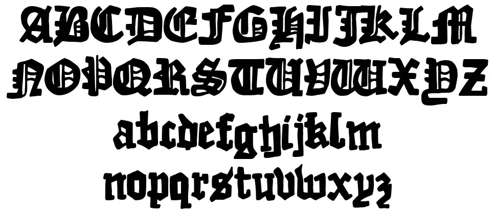 Tropper Of The Beast font by Woodcutter | FontRiver