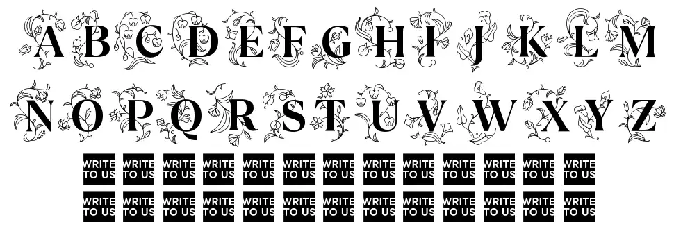 TT Ramillas Initials font by TypeType Foundry | FontRiver