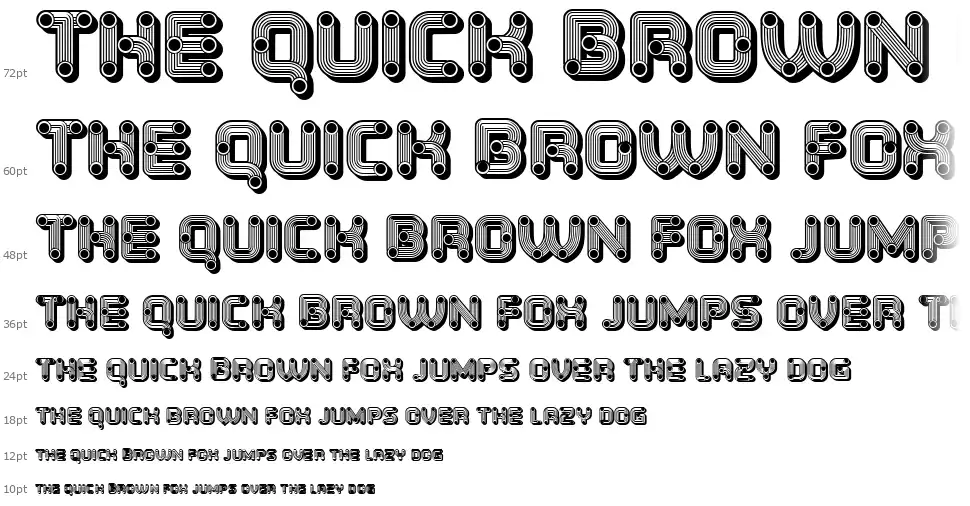 Tubes font by Vladimir Nikolic | FontRiver