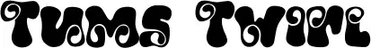 Tums Twirl font by Bearytype | FontRiver