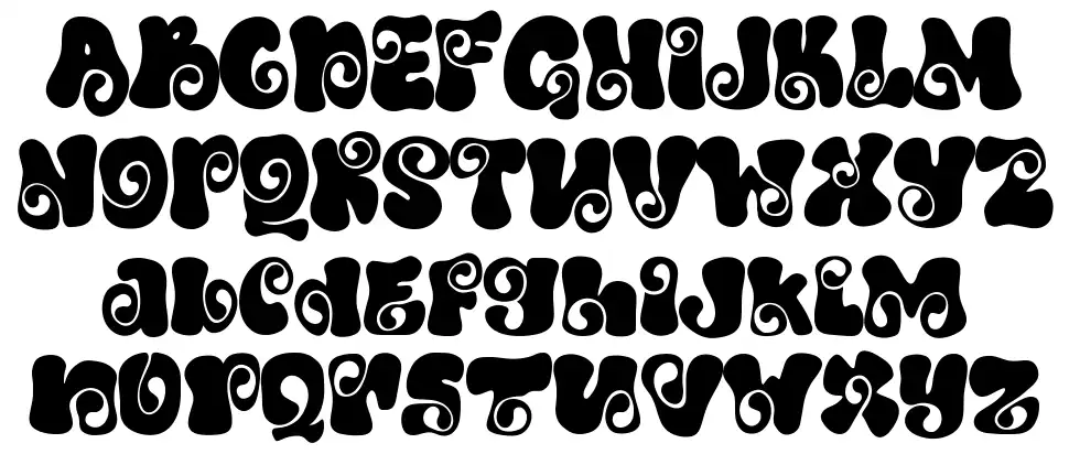 Tums Twirl font by Bearytype | FontRiver