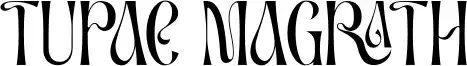 Tupac Magrath font by Storytype Studio | FontRiver