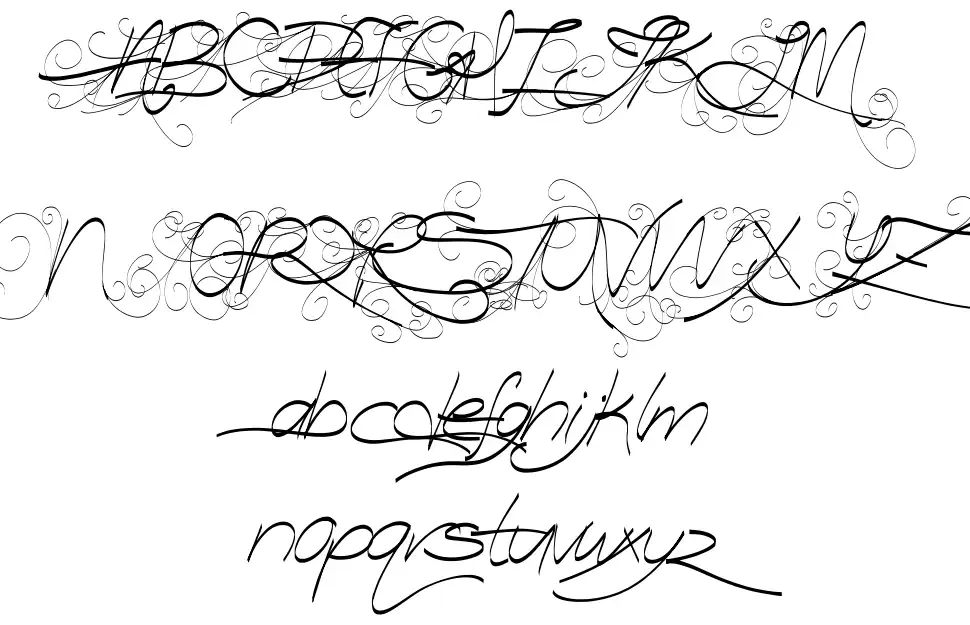 Turn Back Time font by Aly K. Salazar | FontRiver