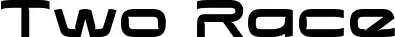 Two Race font by Alit Design | FontRiver