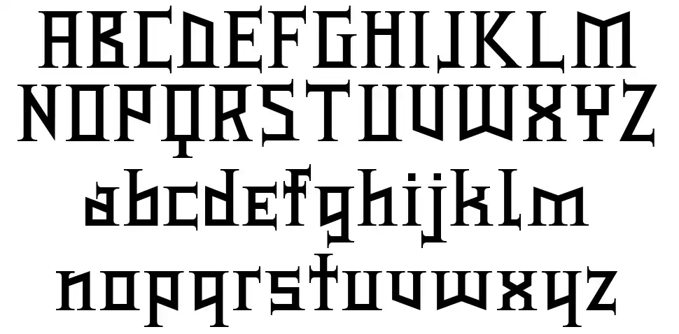 Type Knight font by No Images Fonts | FontRiver