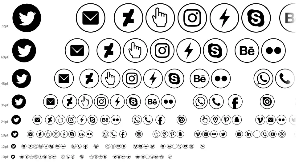 Typeecon font by Leovm | FontRiver