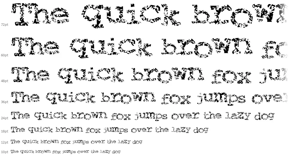 Typewriter from Hell font by Pizzadude | FontRiver