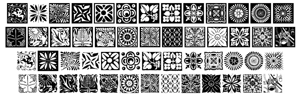 Typo Backgrounds font by Manfred Klein | FontRiver