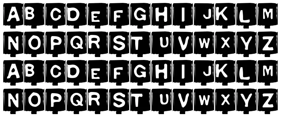 Typo Negative font by Twisted Type | FontRiver