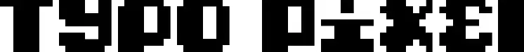 Typo Pixel font by G Rize | FontRiver