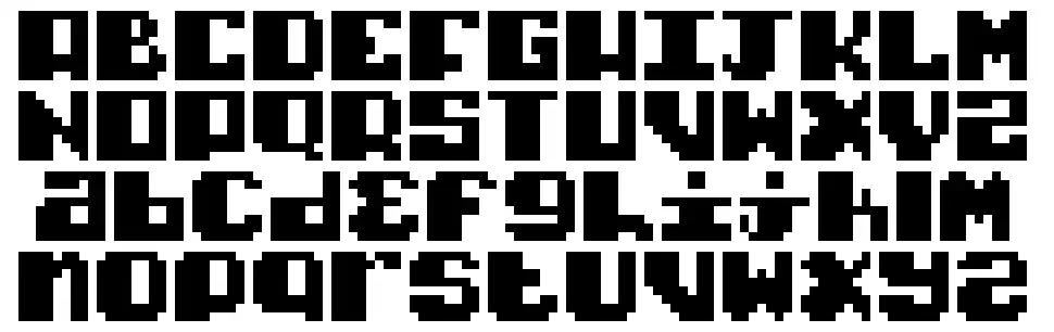 Typo Pixel font by G Rize | FontRiver
