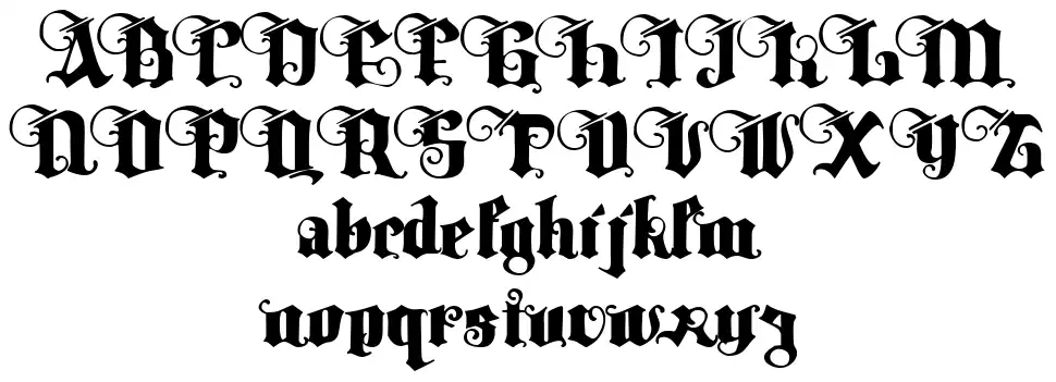 Tyrfing font by The Scriptorium | FontRiver