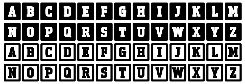 Uchrony Cube font by deFharo | FontRiver