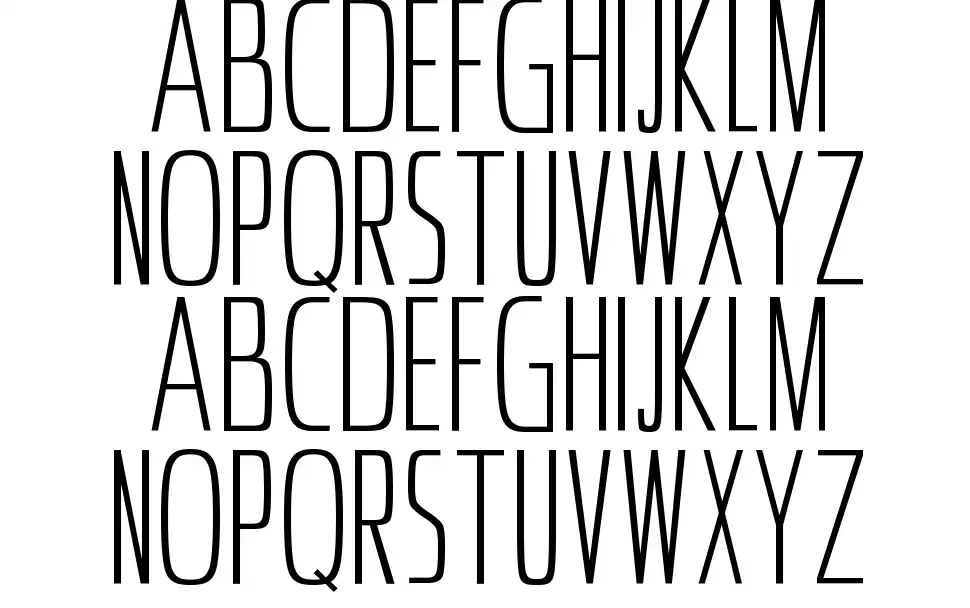 Ultrathins font by Darrell Flood | FontRiver