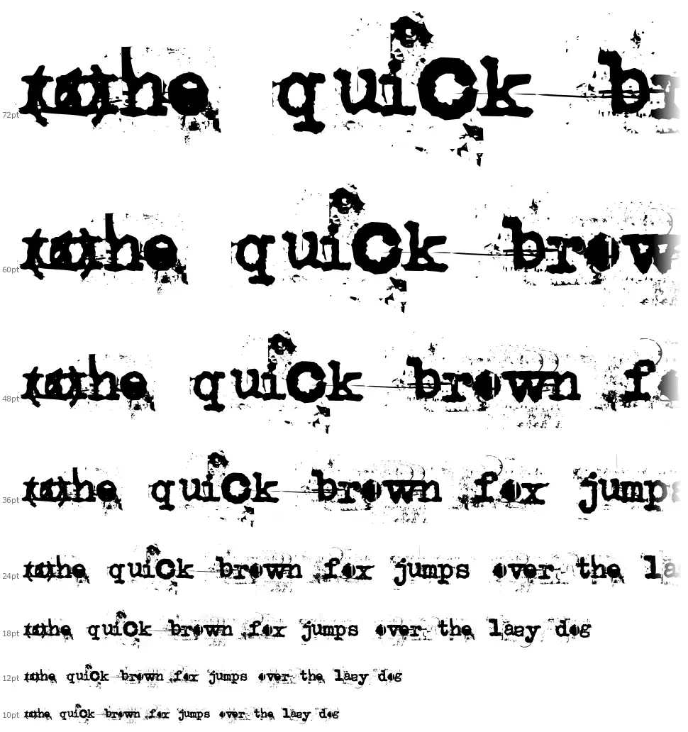 Uncle Typewriter font by Typo 5 | FontRiver