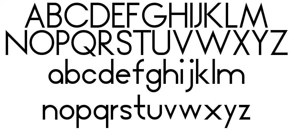 Unified font by Nils Kähler | FontRiver