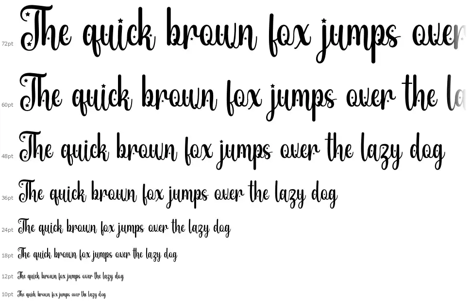 Unique Unicorn Script font by Hoperative | FontRiver