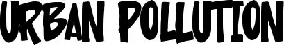 Urban Pollution font by Gassstype | FontRiver