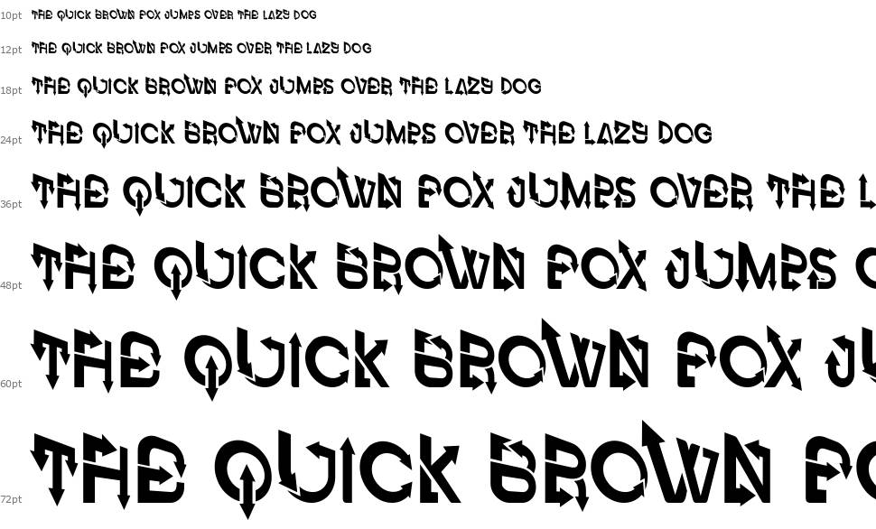 Vector font by Vladimir Nikolic | FontRiver