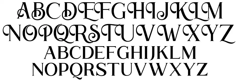 Venice Bridge font by Letterflow | FontRiver