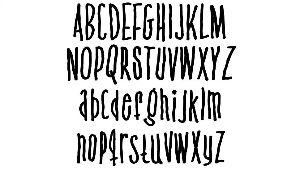 Venus flytrap and the bug font by Pizzadude | FontRiver