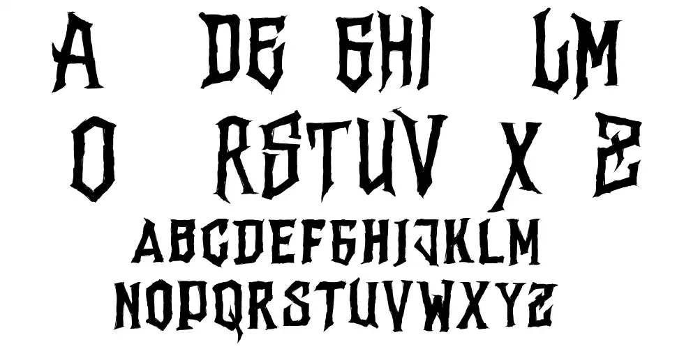 Vertigo Death font by Mirco Zett | FontRiver