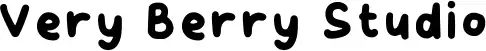 Very Berry Studio font by veryberrydeary | FontRiver