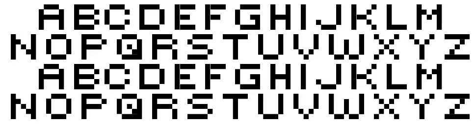 Victor's Pixel Font font by Sergeant Koopa | FontRiver