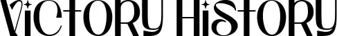 Victory History font by madeDeduk | FontRiver