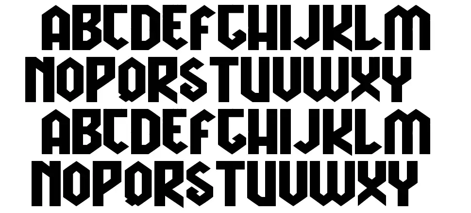 Viking Hell font by Woodcutter | FontRiver