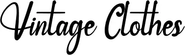 Vintage Clothes font by Kateeng Ciu | FontRiver