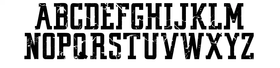 Vintage College Dept Worn font by FontsandFashion.com | FontRiver