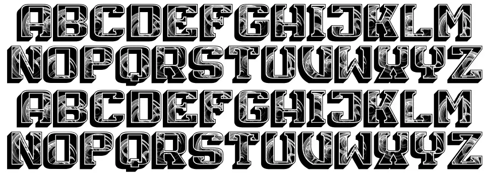 Vortex font by Vladimir Nikolic - FontRiver