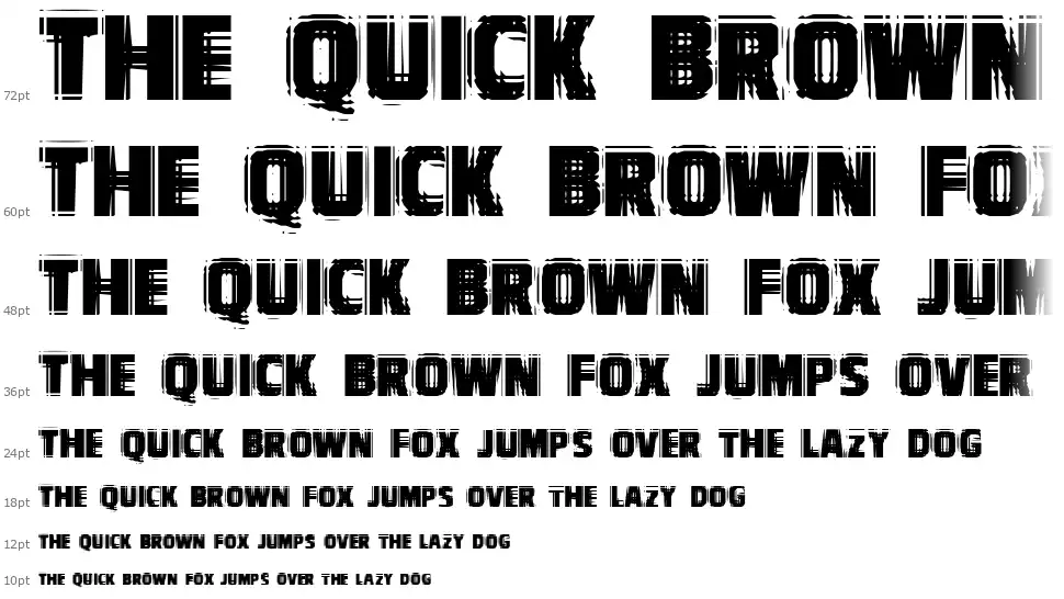 VTC Bad Vision font by Vigilante Typeface Corporation | FontRiver