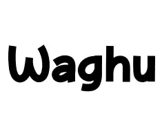 Waghu font by twinletter | FontRiver